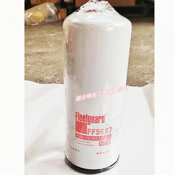 Fleetguard white oil filter used on Dcec kinland cummins truck FF5687